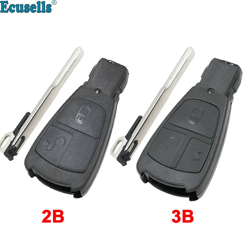 2-3-Button-Old-Style-for-MB-C180-1998-2004-W202-Remote-Car-Key-Shell ...