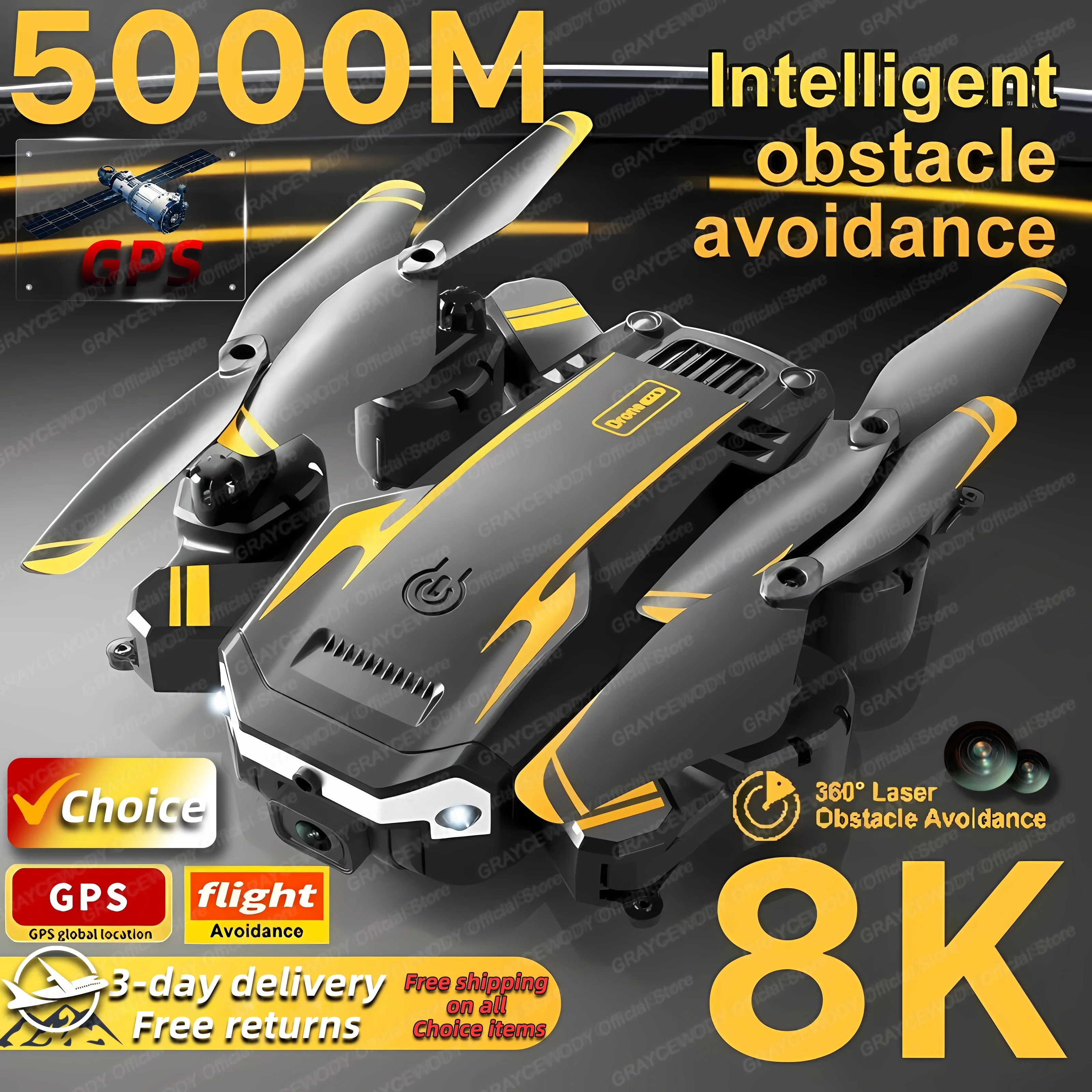 Dron-S6-Max-8k-Profesional-4K-HD-c-mara-evitaci-n-de-obst-culos ...