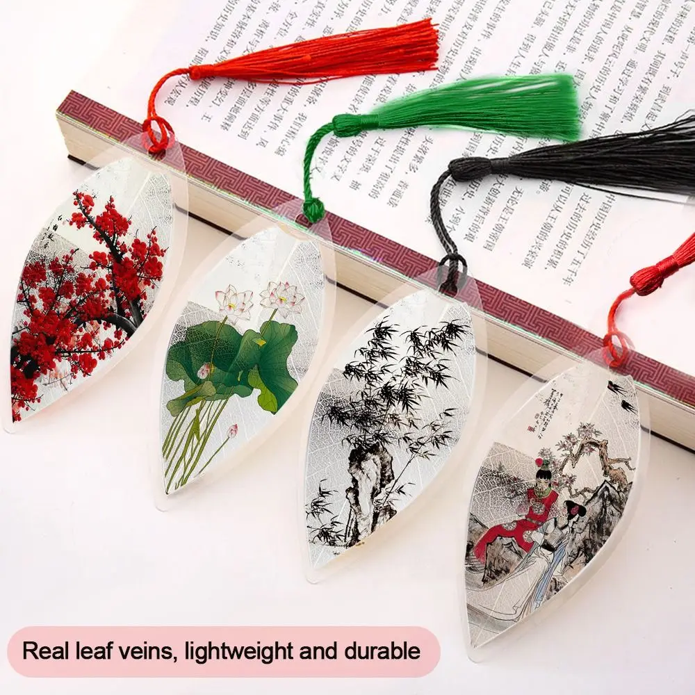 Aesthetic-Plastic-Landscape-Painting-Bookmarks-Colorful-Chinese-Archaic ...