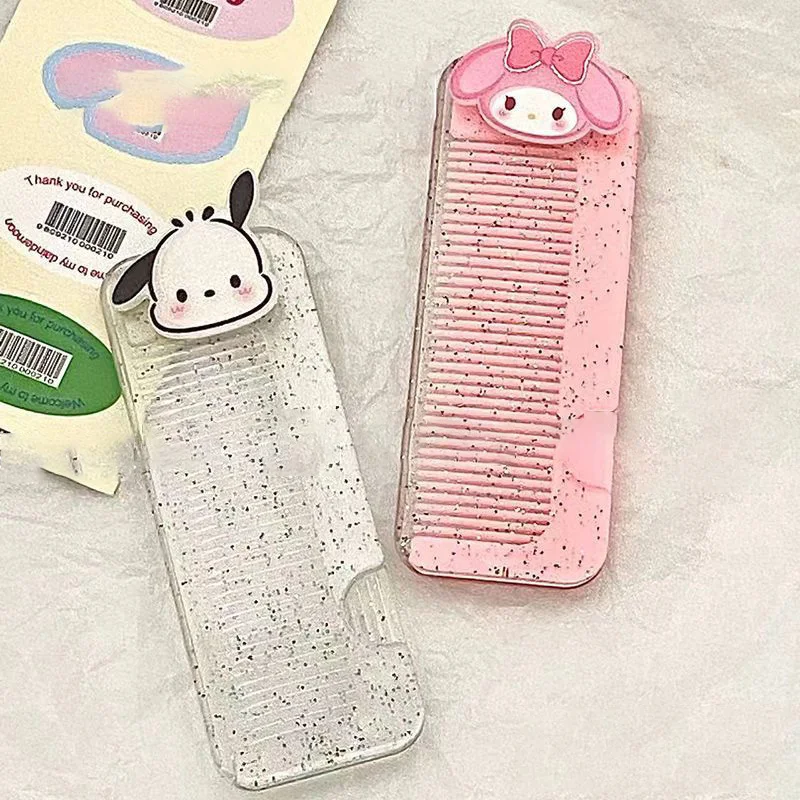Cute-Sanrio-My-Melody-Pochacco-Comb-Kawaii-Cartoon-Dormitory-Portable ...