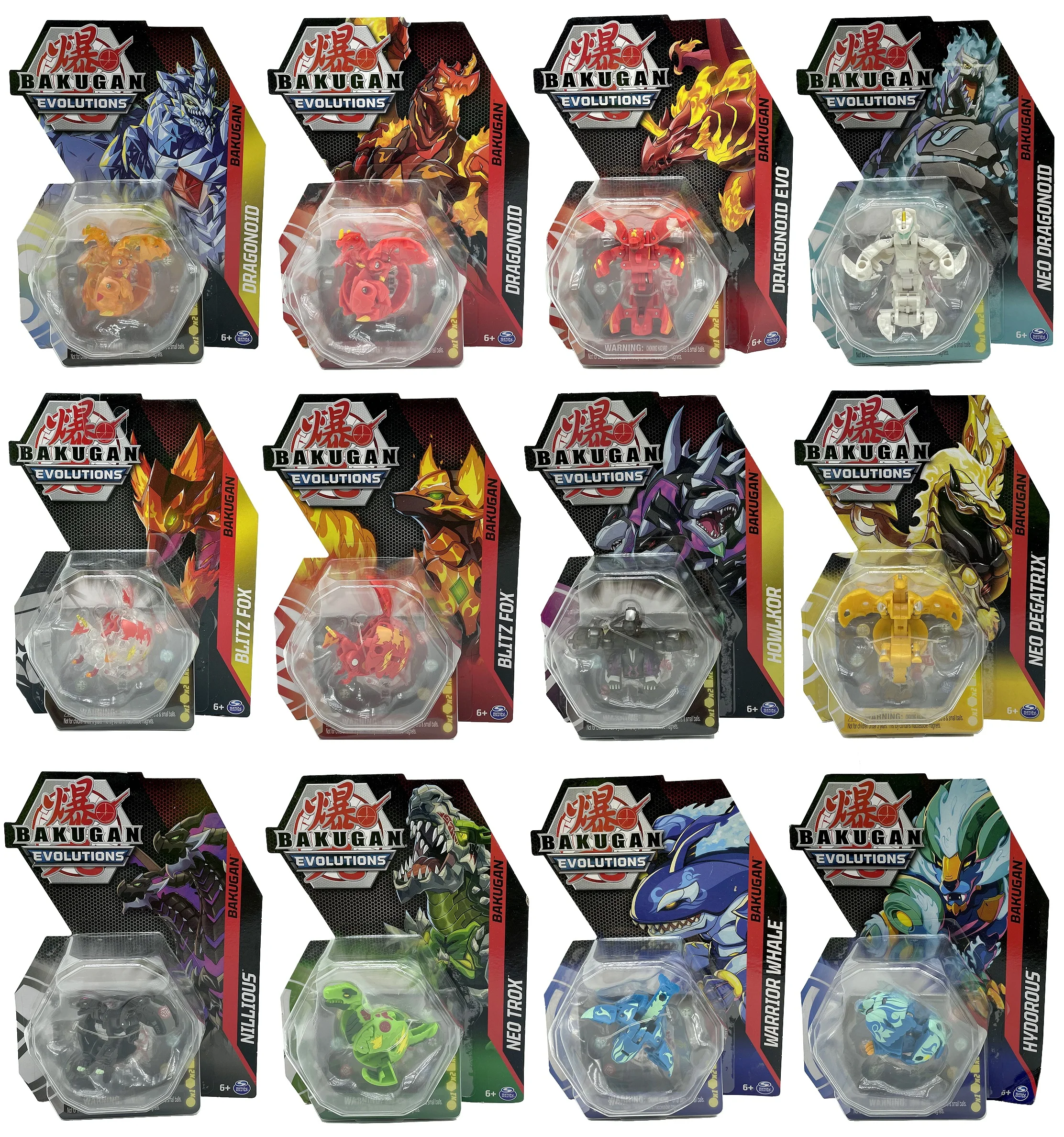 Bakugan Evolutions Collectible Action Figure And Trading Card ...