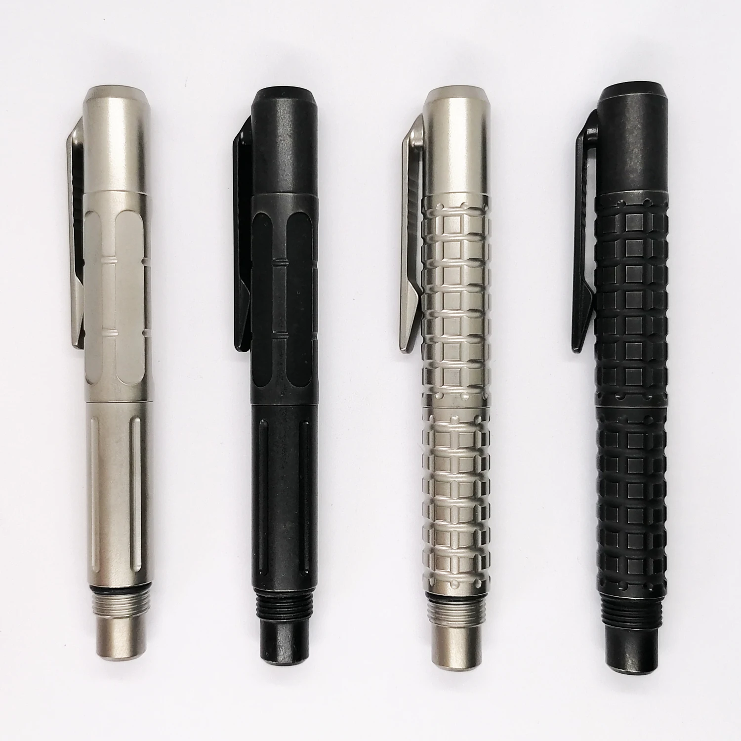 1-Piece-Titanium-Alloy-EDC-Tactical-Pen-With-Screwdriver-for-Camping ...
