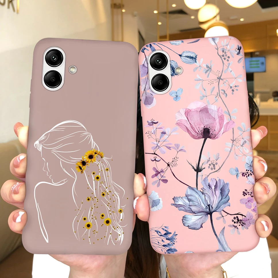 Soft Silicone Flower Design Phone Case - Fashionable Cover for Samsung ...