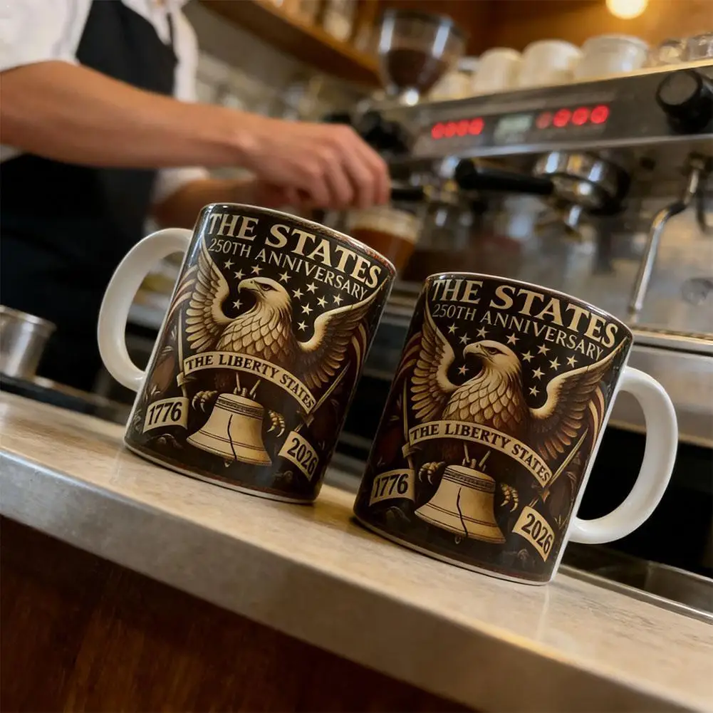 Eagle Style U.S 250th Anniversary Mug American 250th Anniversary ...