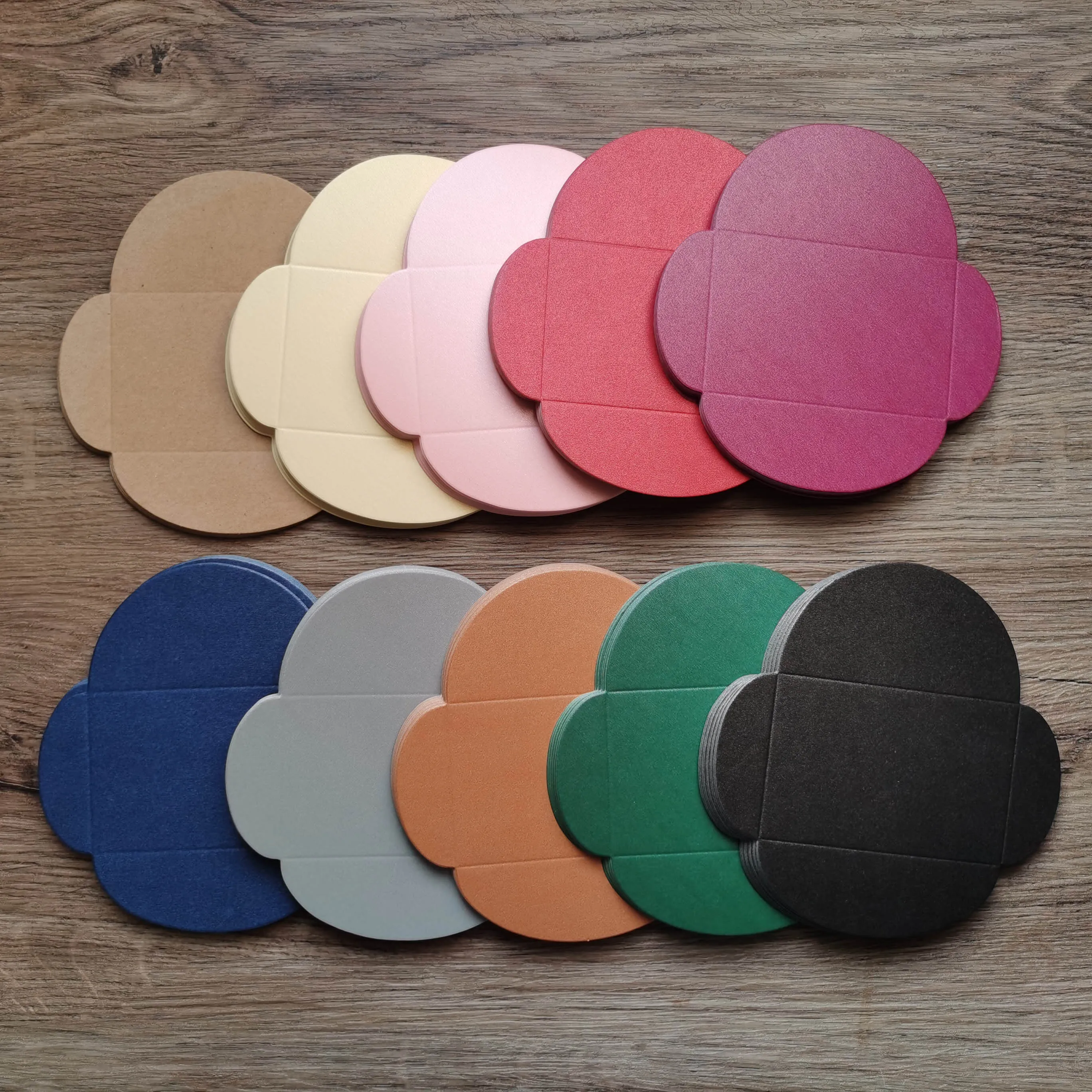 Mini-Envelope-Retro-Colorido-P-rola-Textura-Cart-o-Grosso-Pequeno-Dobr ...