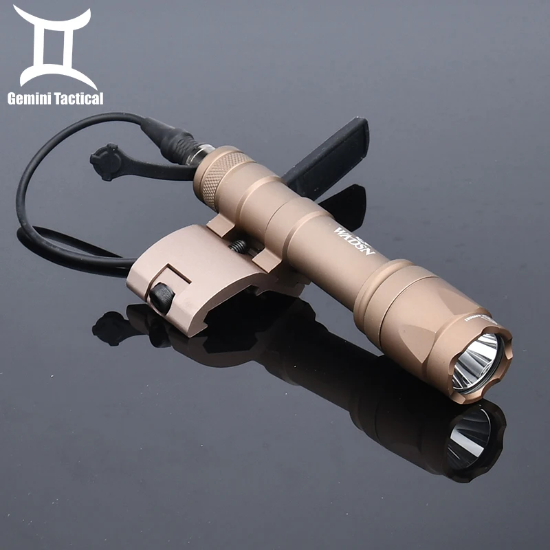 Wadsn M300A M600C Flashlight Offset Mount Base Set Airsoft Tactical ...