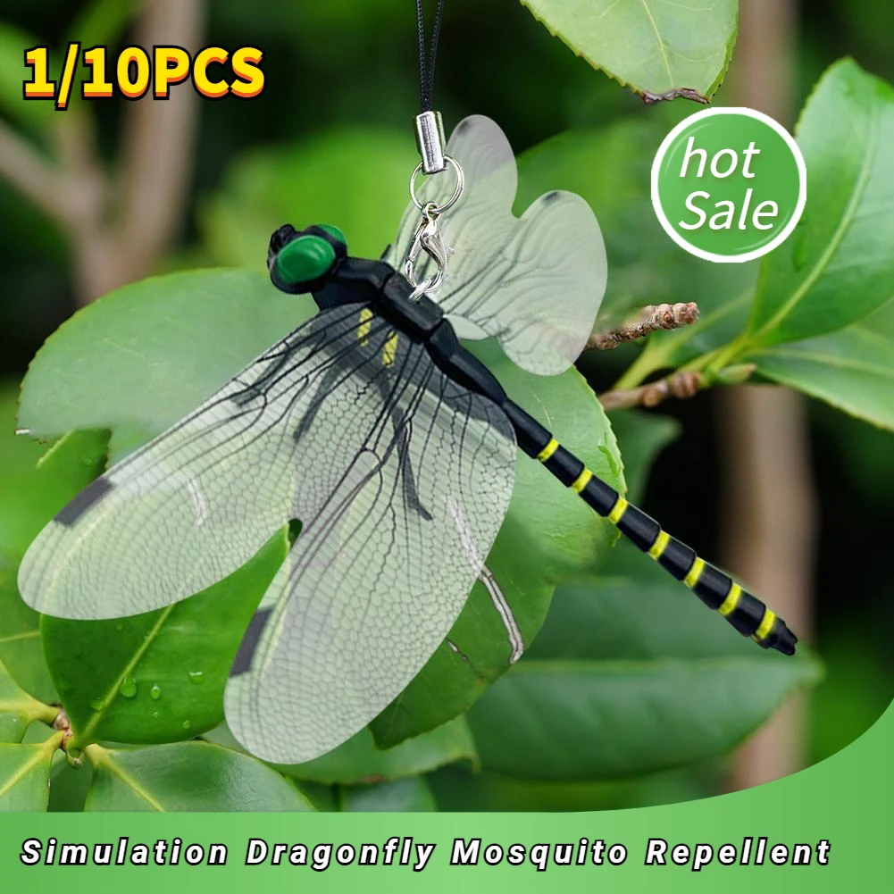 1-10pcs-Simulation-Dragonfly-Mosquito-Repellent-Mini-Dragonfly-Ornament ...