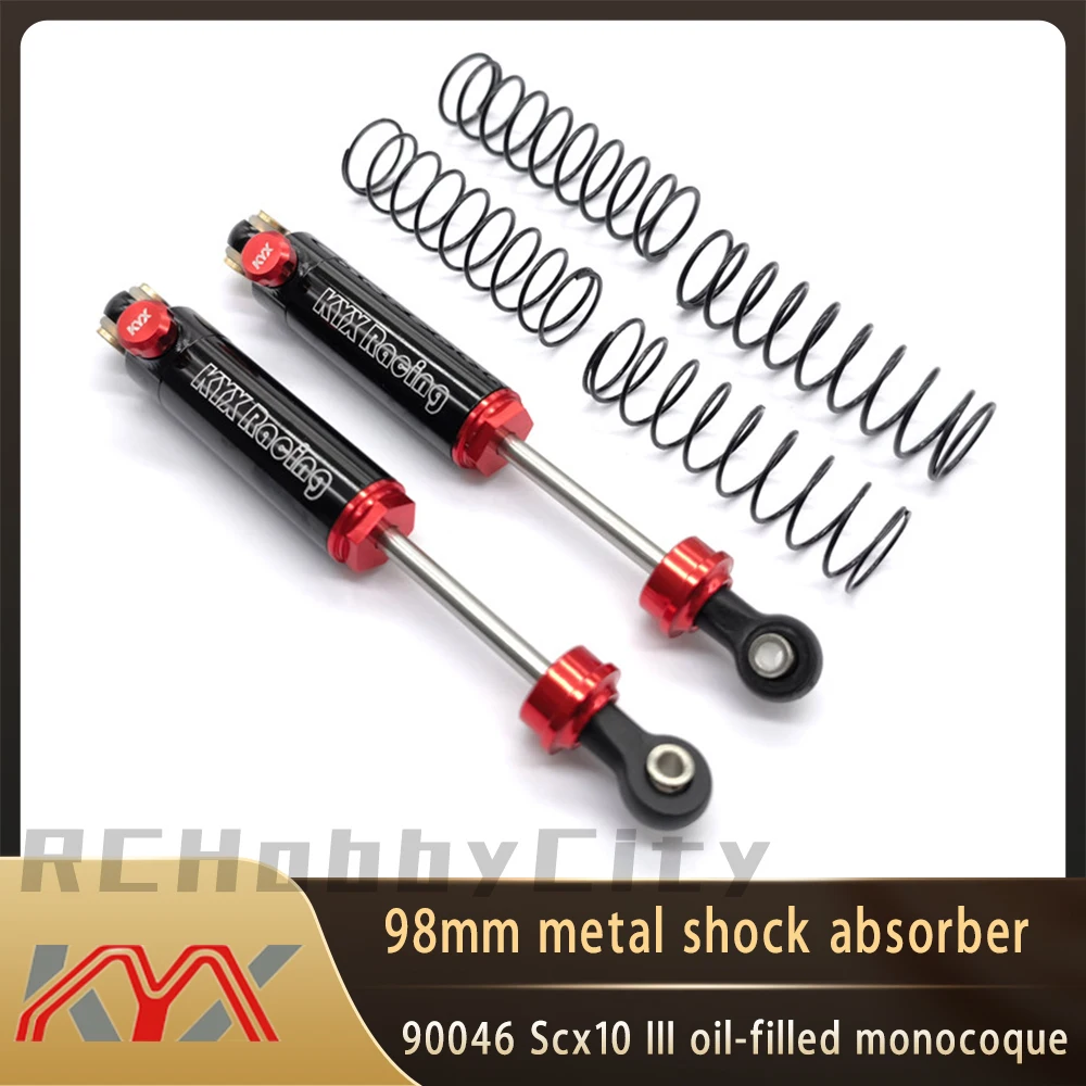 KYX Simulation Climbing Car L=98mm Metal Shock Absorber 90046 Scx10III ...