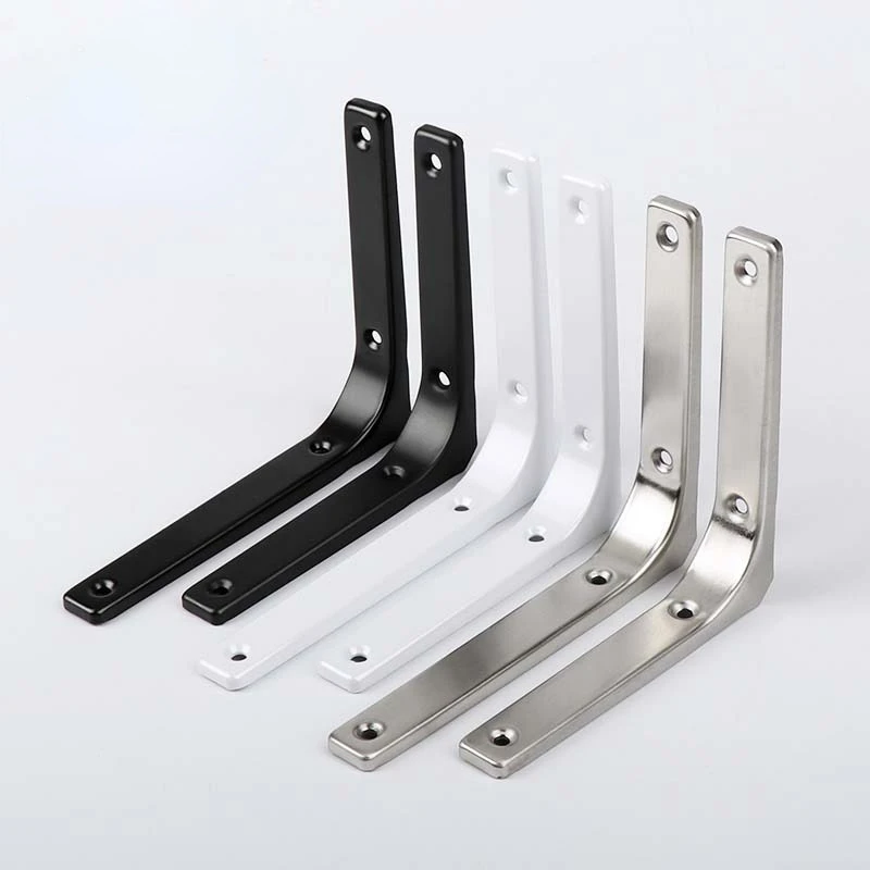 1Pcs-Stainless-Steel-Shelf-Bracket-Wall-L-shaped-Fixed-Bracket-Hardware ...