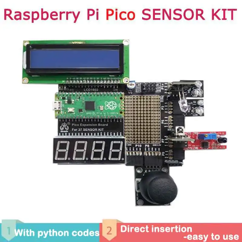 Raspberry-Pi-Pico-Sensor-Starter-Kit-Diy-School-Kit-Pico-Expansion ...