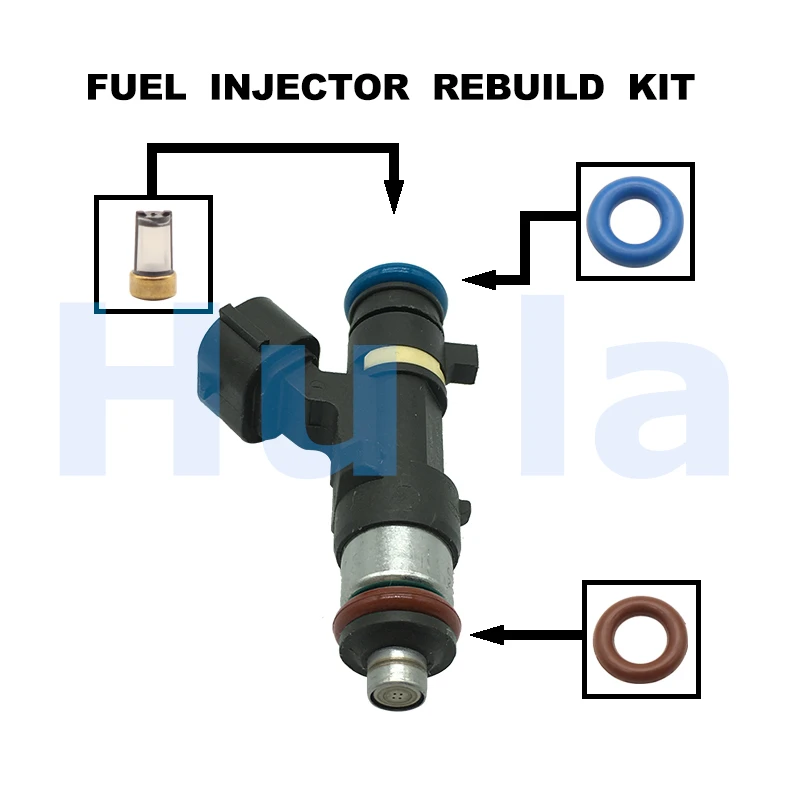 Fuel-Injector-Service-Repair-Kit-Filters-Orings-Seals-Grommets-for-2004 ...
