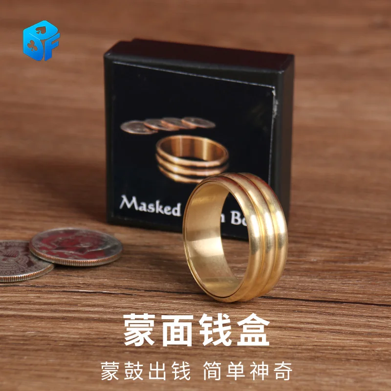 Masked-Coin-Box-Magic-Tricks-Coin-Appear-Close-Up-Magic-Magician ...