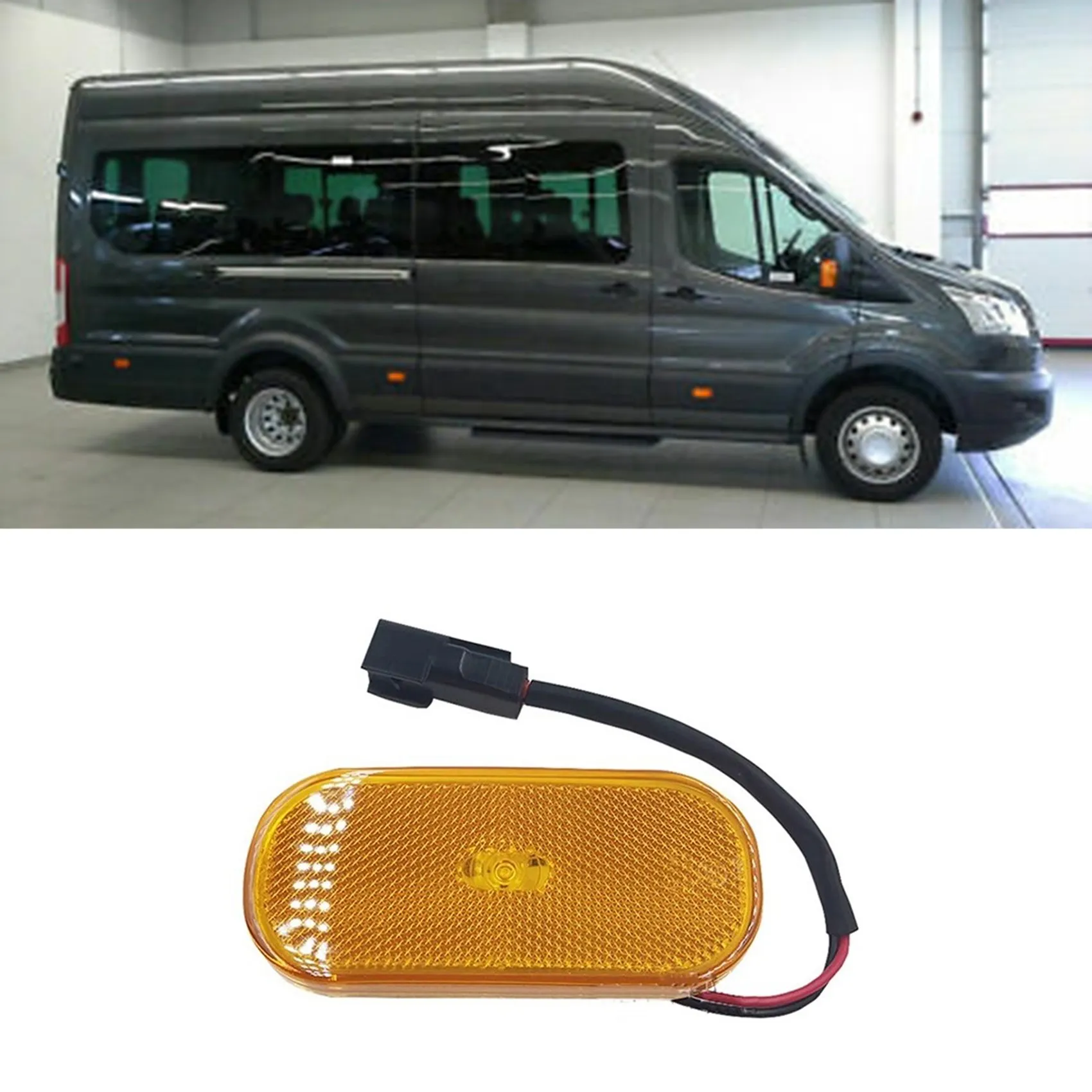 Auto-Halogen-Turn-Signal-Side-Marker-Light-Lamp-for-Ford-Transit-MK8 ...