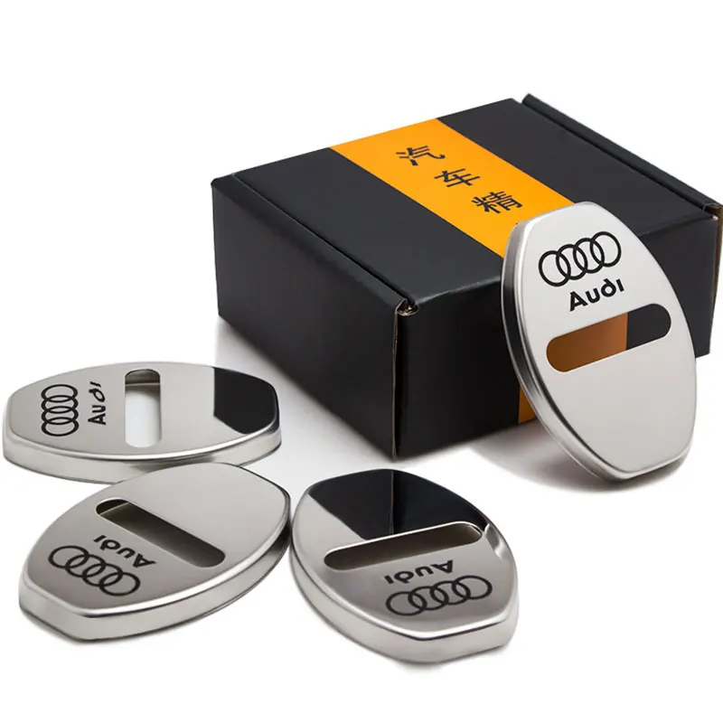 Door-Lock-Decoration-Protection-Cover-case-for-Audi-A4-B6-B8-B7-A6-C5 ...