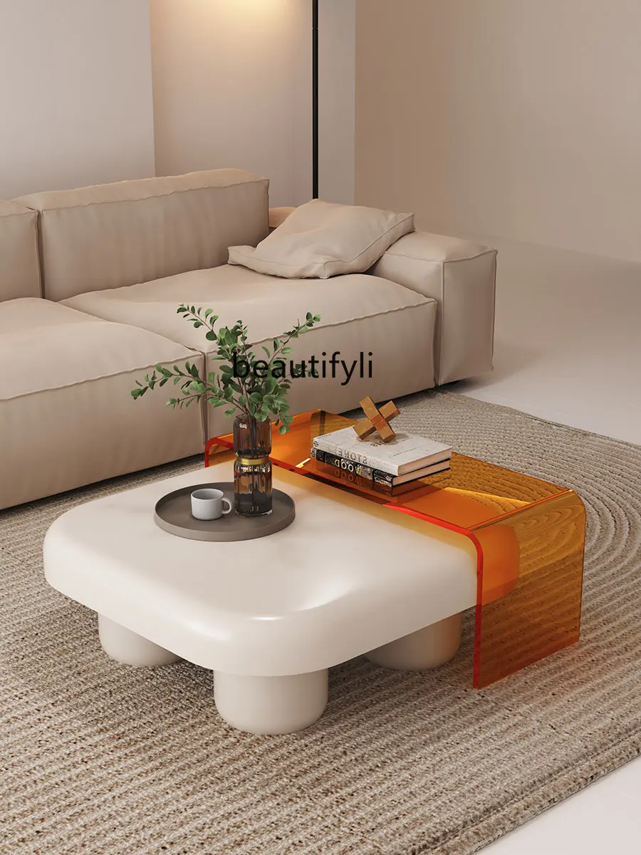 Awesome Low Square Coffee Table