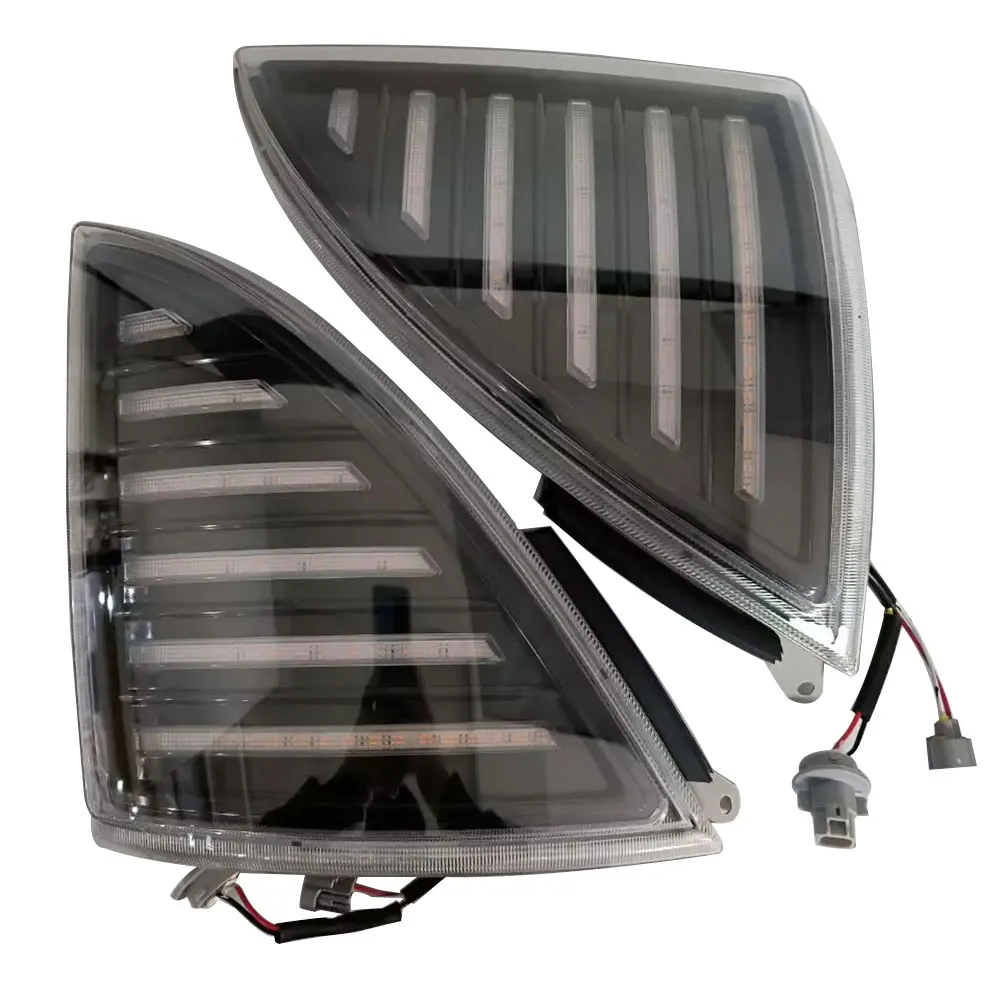 A-Pair-Car-Fornt-Turn-Signal-LED-Corner-lamp-700P-2003-New-Model-For ...