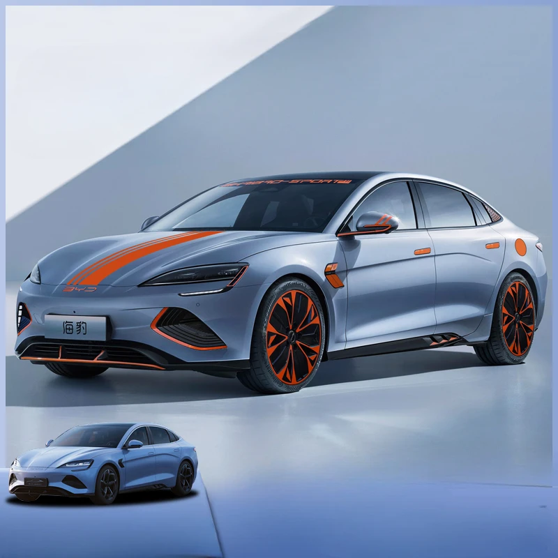 For-BYD-Seal-Orange-exterior-sticker-grille-body-leaf-panel-fog-light ...