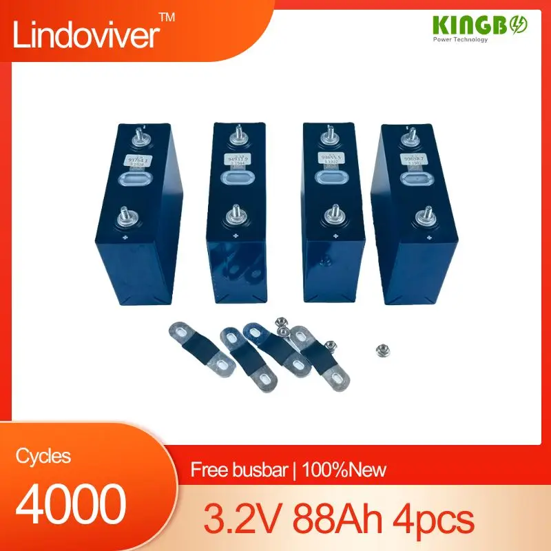 100-New-Top-Quality-Kingbo-Power-CALB-L148F88A-4PCS-3-2V-88Ah ...