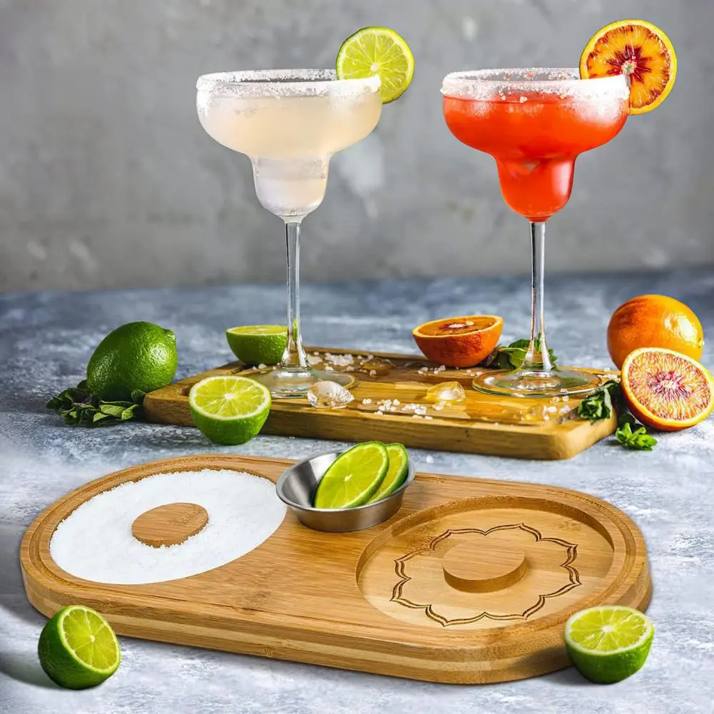 Cocktail Salt Rimmer Long Service Life Wine Salt Rimmer Double ...