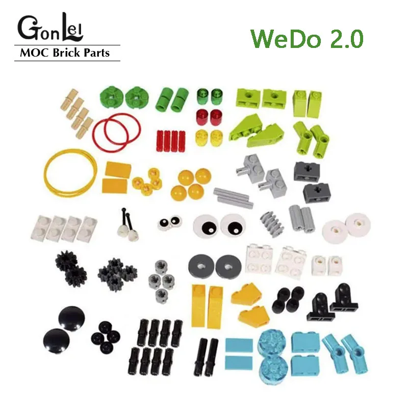 109Pcs-lot-Technical-Bricks-Parts-WeDo-2-0-Replacement-Pack-Building ...