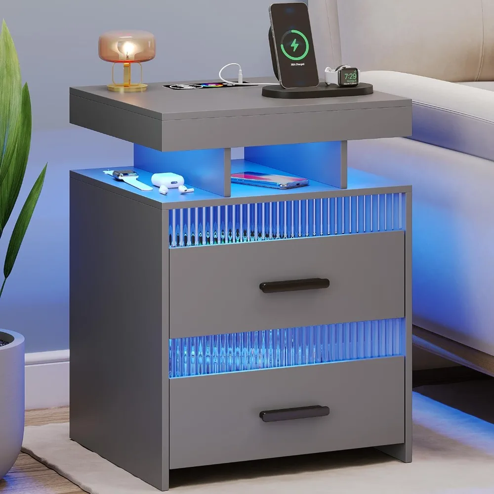 Smart-Bedside-Table-With-Charging-Modern-Bedside-Table-With-Drawers-With-Occupancy-Sensor-Design ...