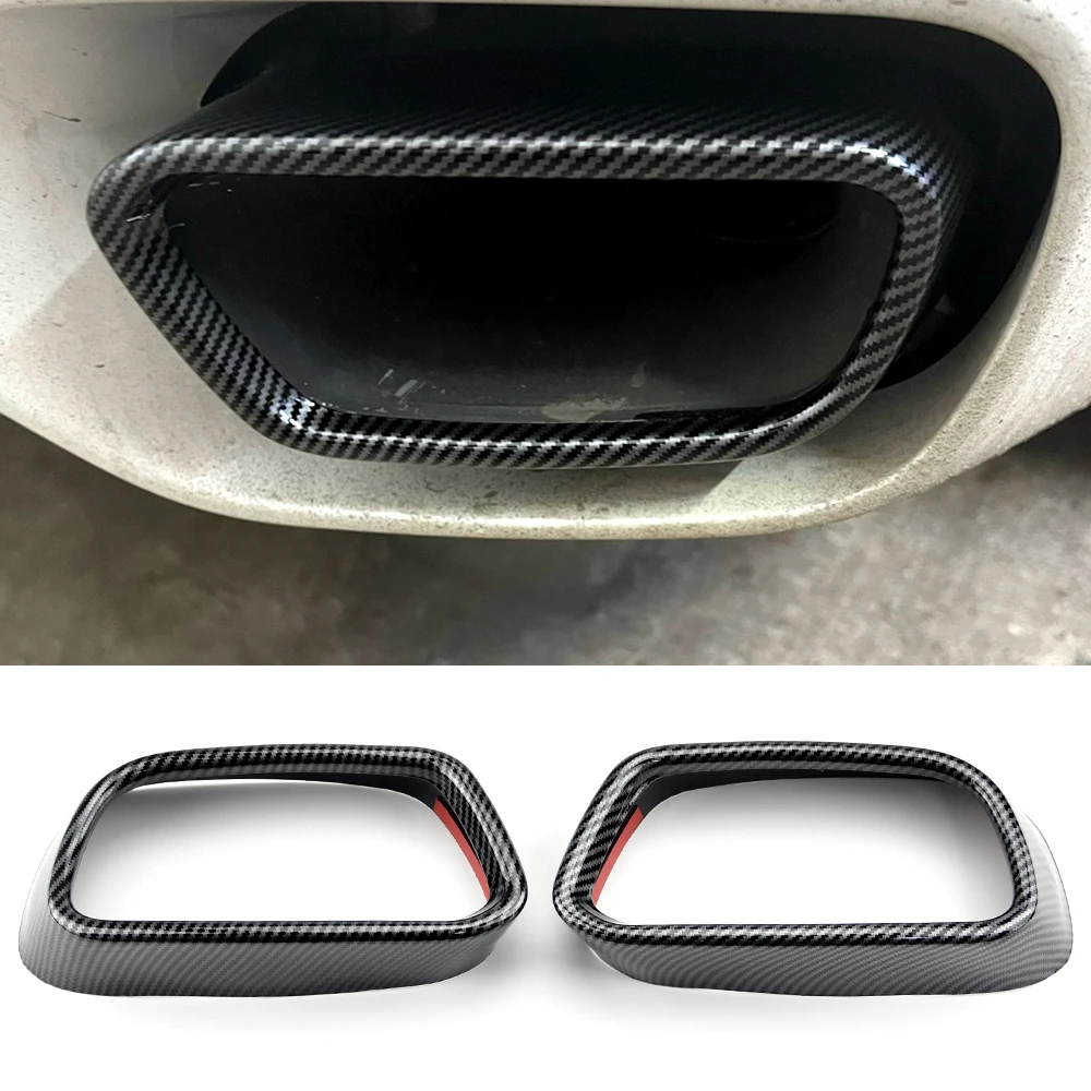 Stainless-steel-black-tail-throat-car-exhaust-pipe-cover-car-sticker ...