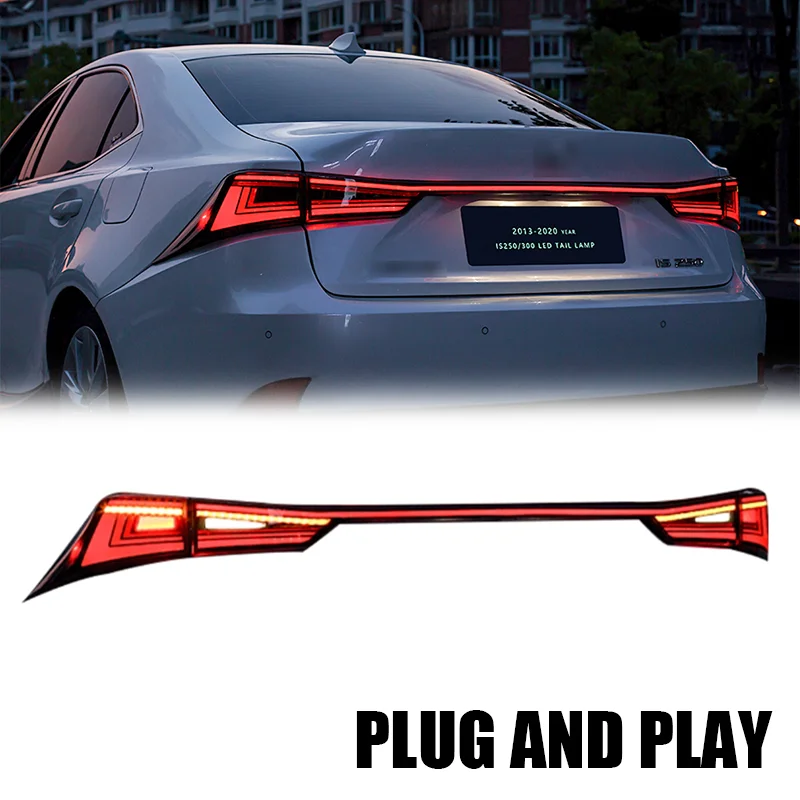 Car-LED-Rear-Taillights-for-Lexus-IS-250-350-2013-2020-Animation-Rear ...