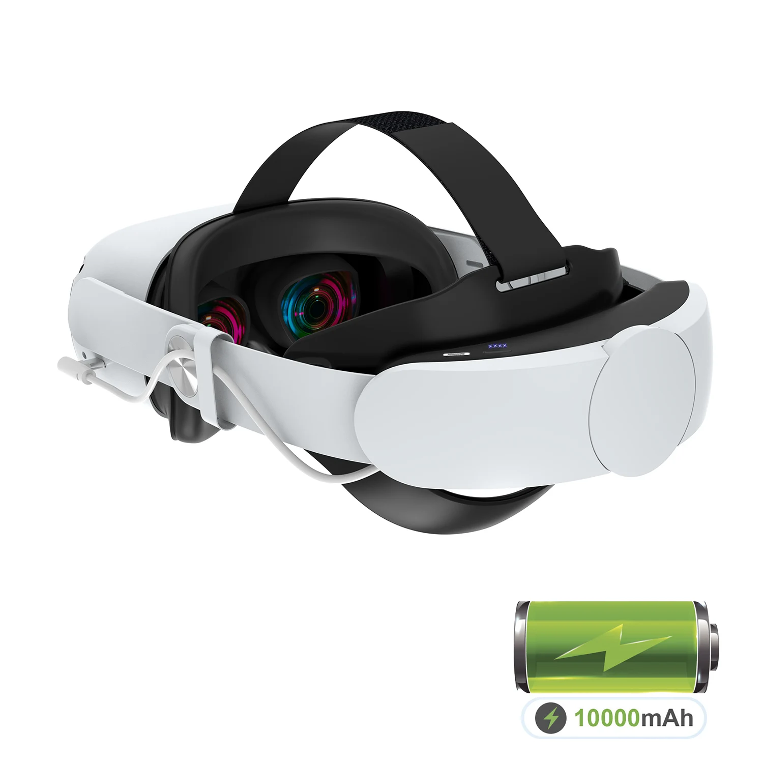 Oculus Quest 2 Head Strap Battery | Meta Quest 2 Elite Strap Battery ...