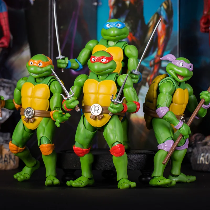 Teenage Mutant Ninja Turtles Action Figure Shf Collectible Doll Tmnt ...