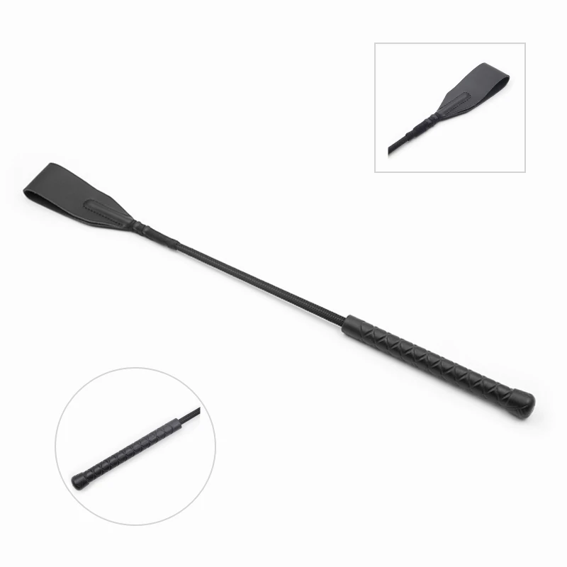 Bondage-Boutique-Slim-Leather-Riding-Crop-Horse-Whip-pony-Spanking ...