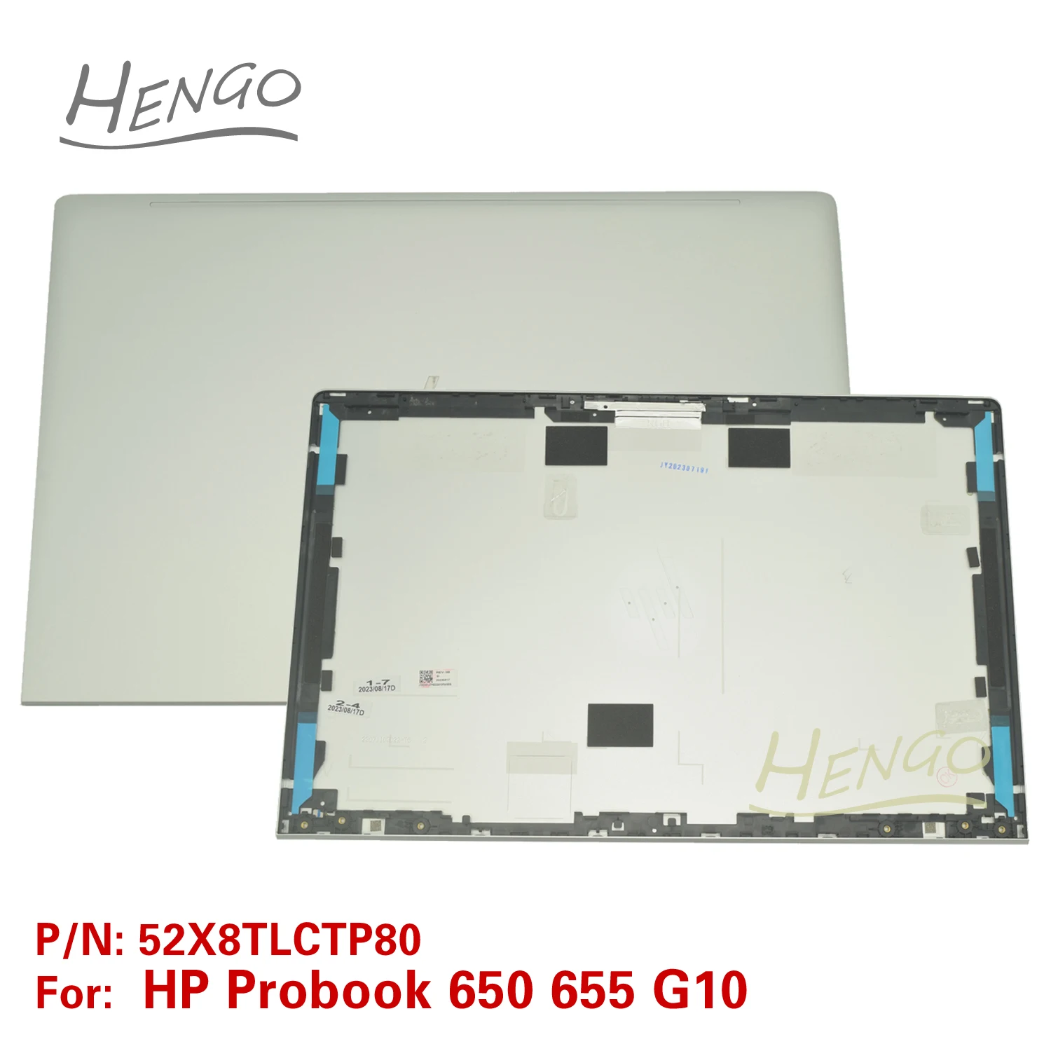 52X8TLCTP80-Silver-Original-New-For-HP-Probook-650-655-G10-Top-Case ...