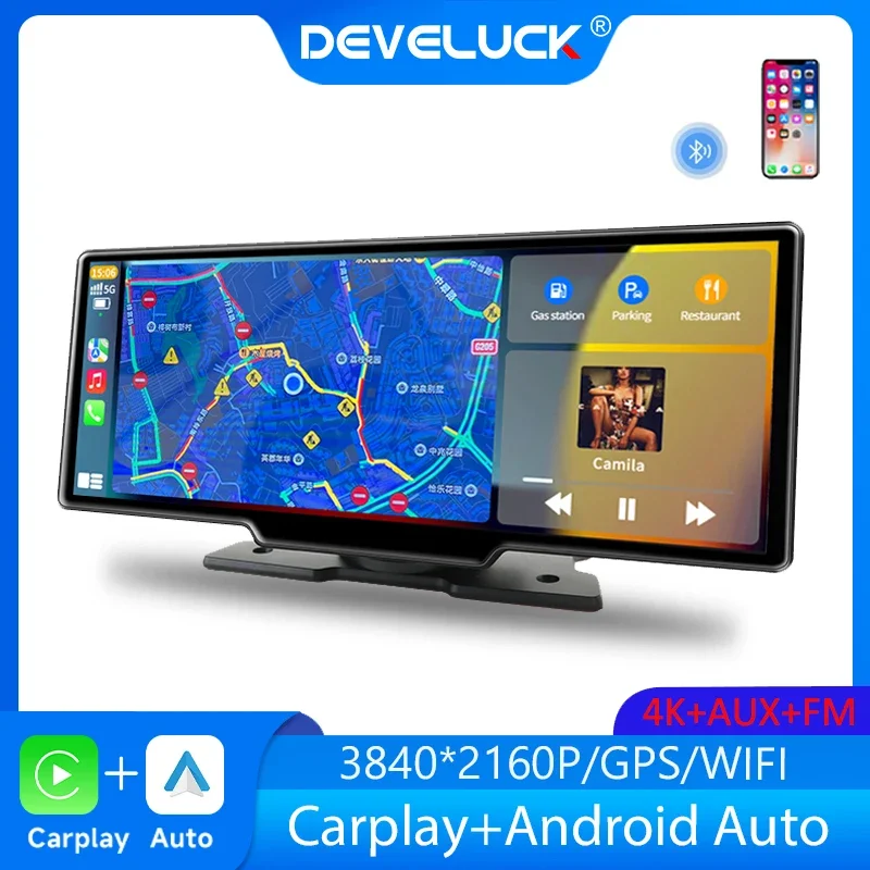 10-26-Dash-HD-Rear-view-Camera-Carplay-Android-Auto-DVR-4K-GPS ...