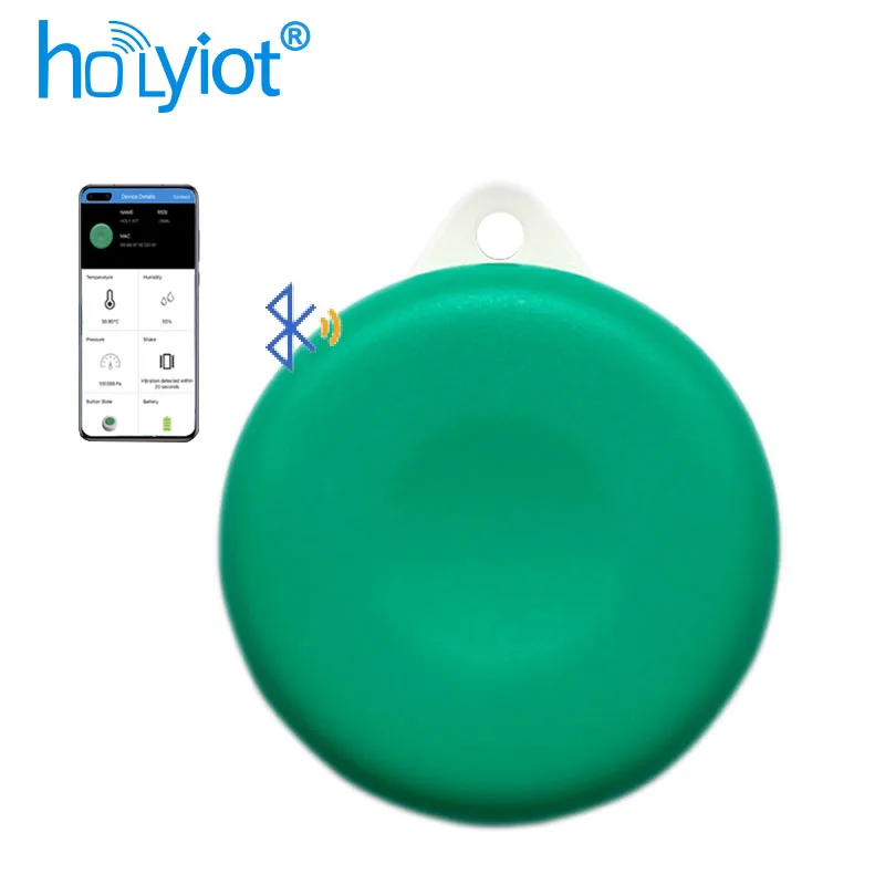 Holyiot Bluetooth Beacon With Accelerometer Sensor Battery Replaceable ...