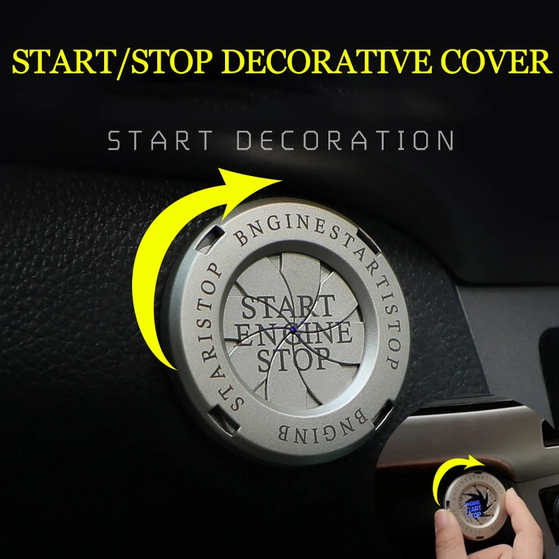 Car-Engine-Start-Stop-Switch-Button-Cover-One-key-Start-Button ...