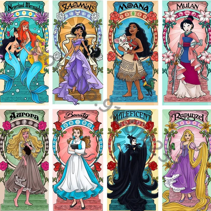 Vintage Disney Princess Posters
