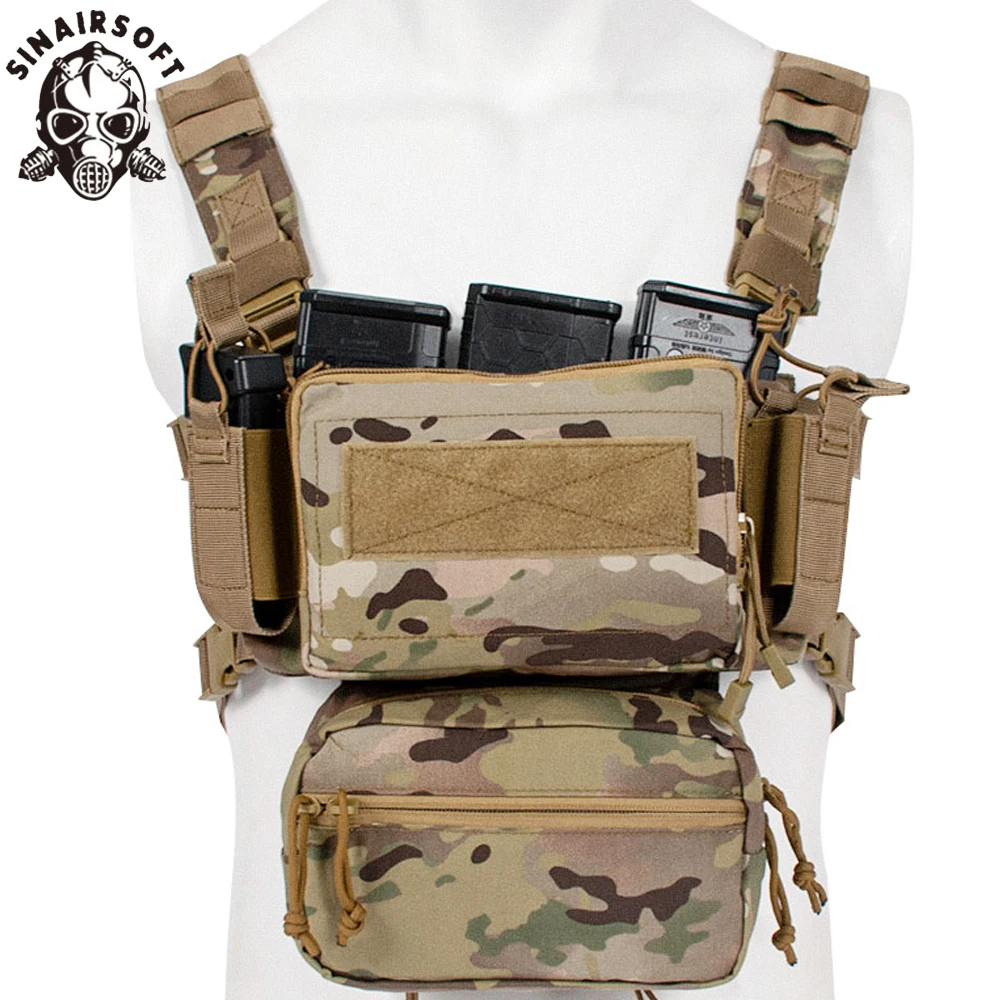 SINAIRSOFT-Tactical-D3CR-Chest-Rig-Micro-Chest-Vest-With-5-56-7-62 ...