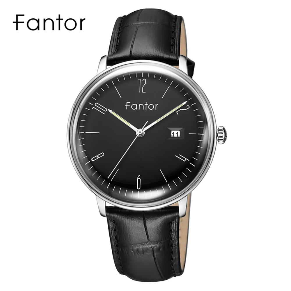Fantor Brand Business Men Wristwatch Leather Date Luminous Hand Homme ...