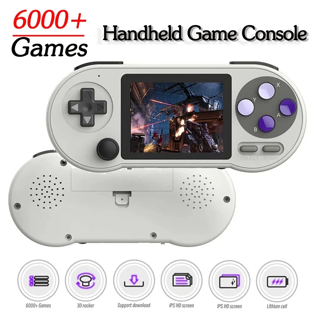 DATA-FROG-SF2000-Portable-Handheld-Game-Console-3-inch-Retro-Game ...