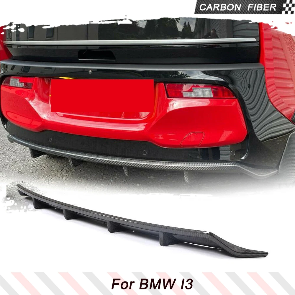 Carbon-Fiber-FRP-Car-Rear-Bumper-Diffuser-for-BMW-i3-I01-2018-2020-Car ...