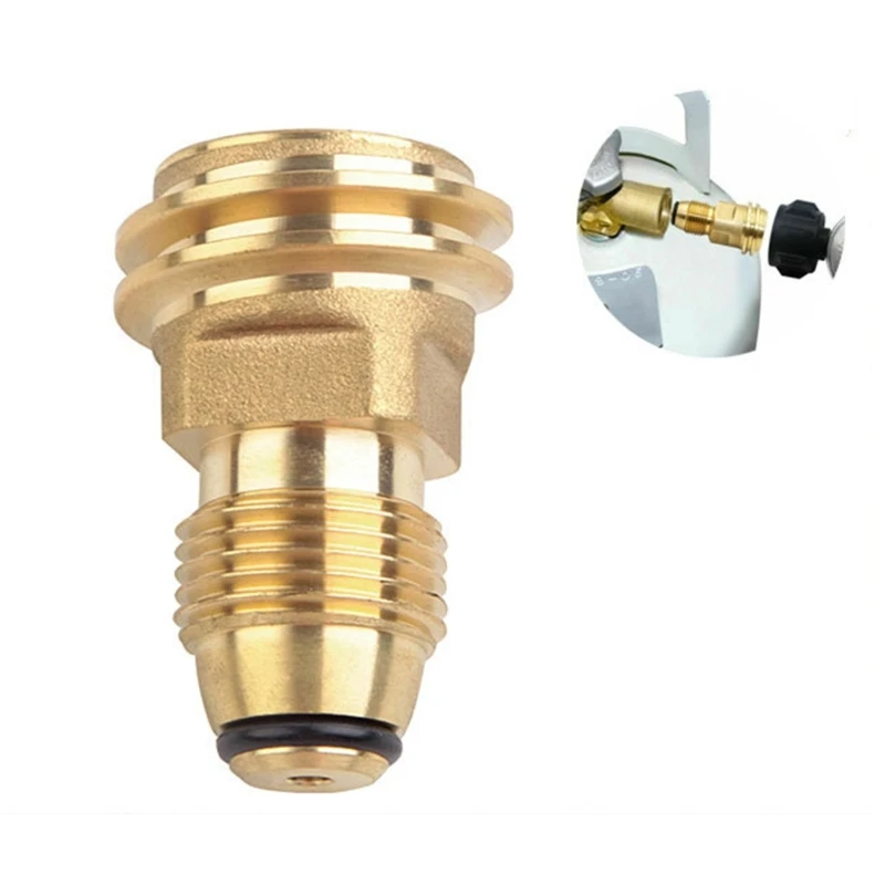 Propane-LP-TANK-POL-Service-Valve-to-QCC-Outlet-Brass-Adapter-Part ...
