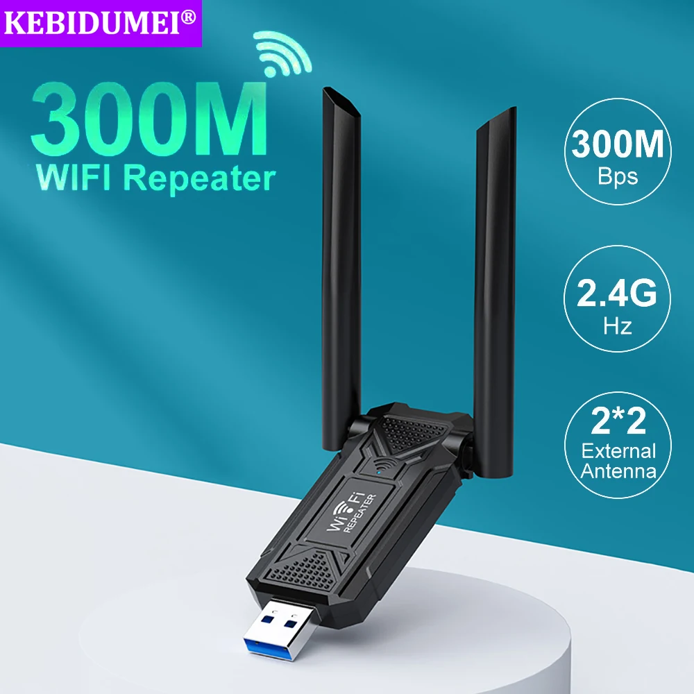 Repetidor-WiFi-USB-de-300Mbps-extensor-de-se-al-WiFi-inal-mbrico-de ...
