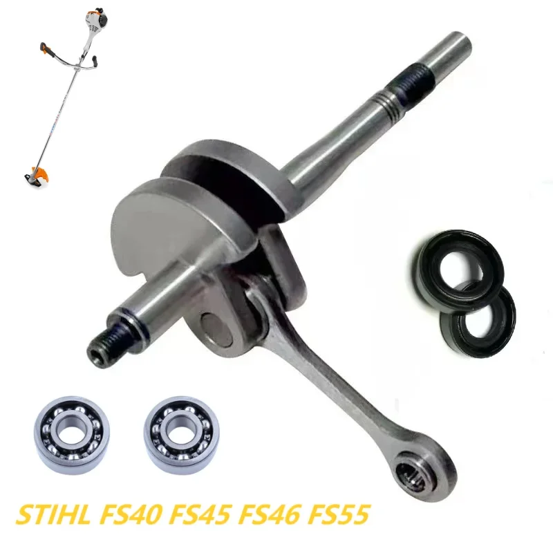 Crankshaft-Crank-Shaft-Connecting-Rod-Bearing-Oil-Seal-Kit-Fit-Stihl ...