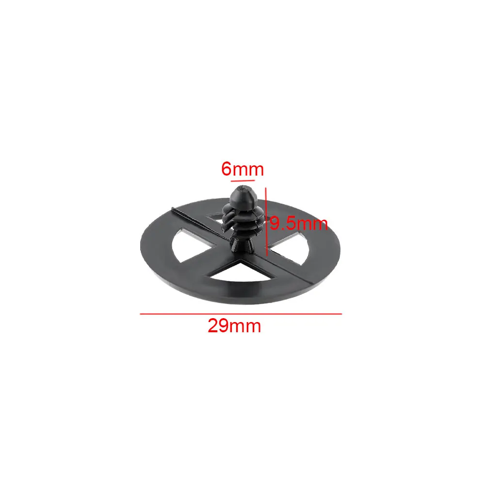 10x Clips de retenue d'isolation de capot de voiture à boucle fixe pour ...