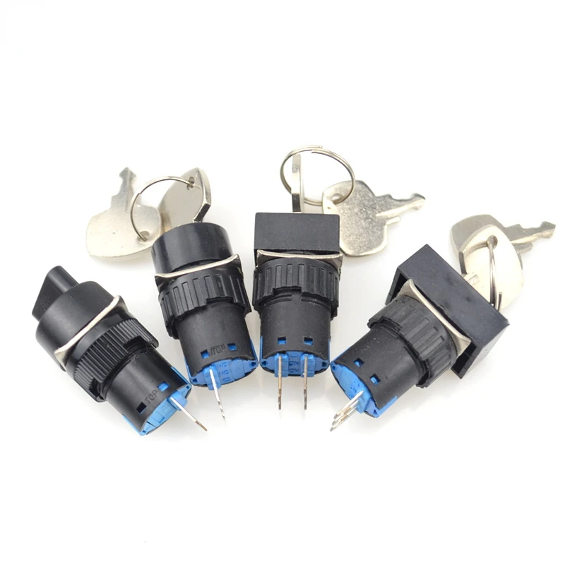 2-positions-3positions-maintained-Fixed-16mm-Key-Switch-Round-square ...