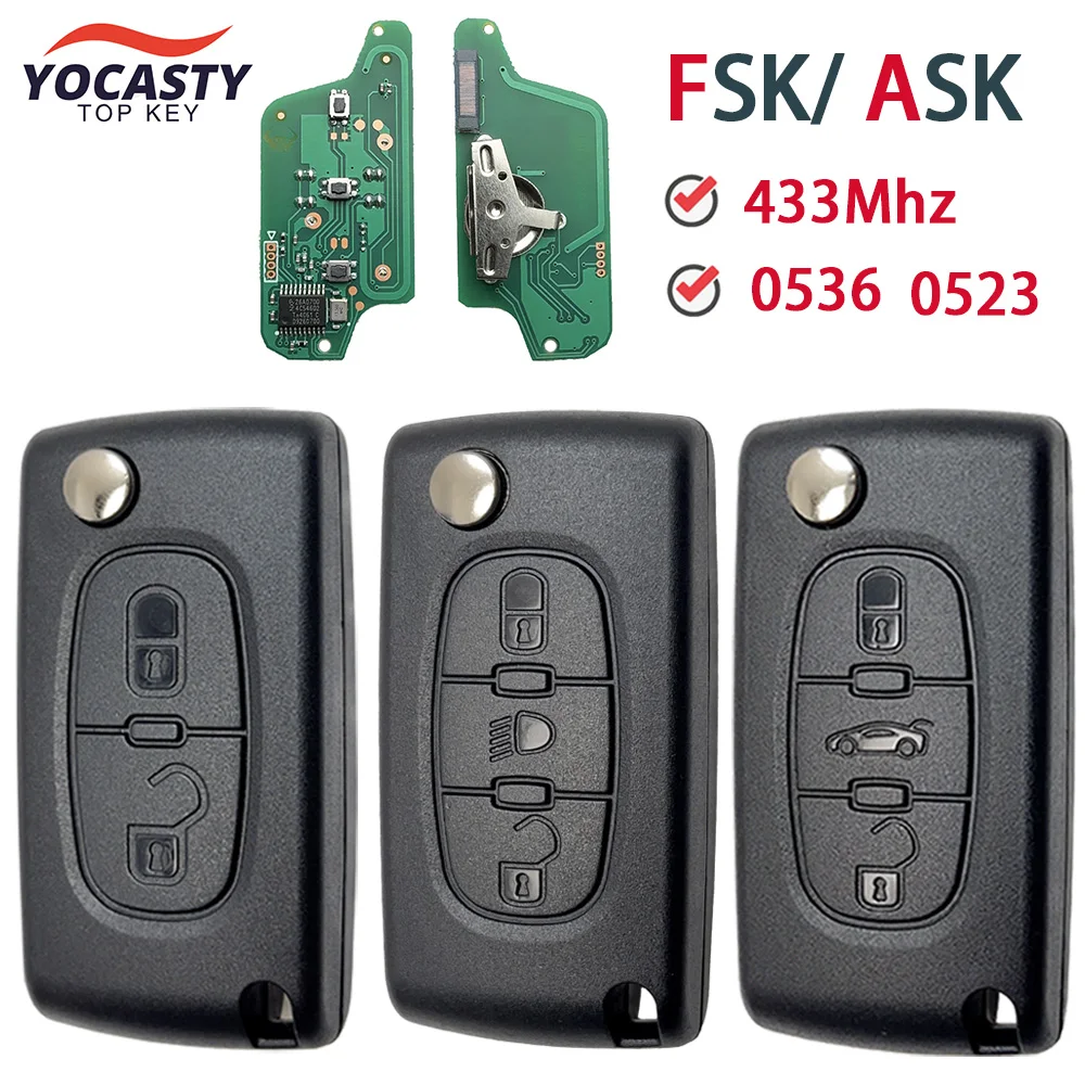 YOCASTY ASK FSK para Citroen C2 C3 C4 C5 C6 Xsara Berlingo para Peugeot ...