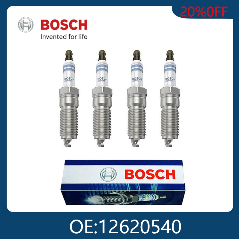 BOSCH-Genuine-4pcs-0242230508-Iridium-Spark-Plugs-12620540-For-Buick ...
