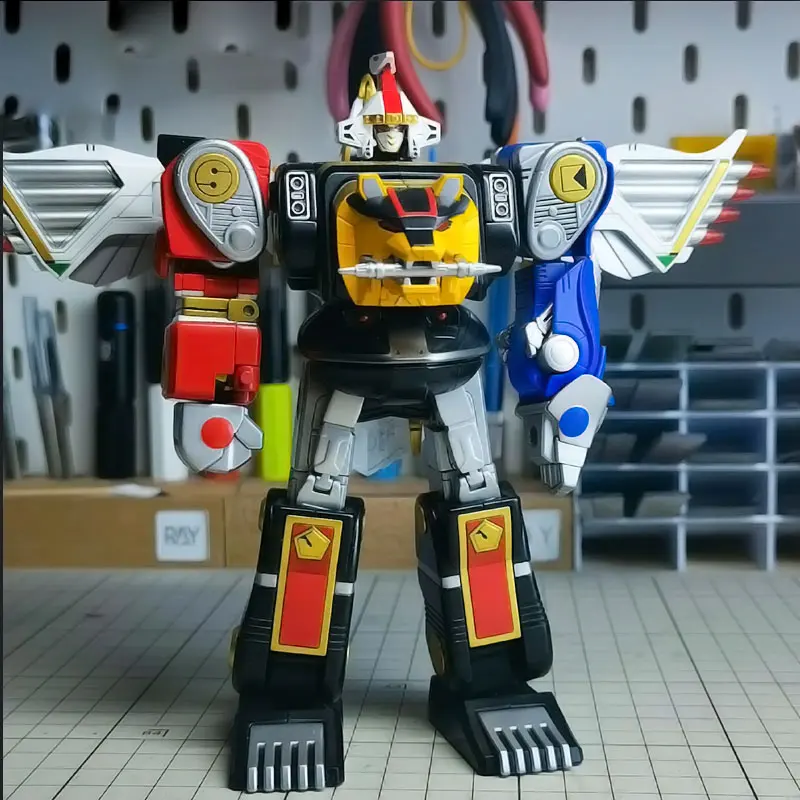 Original-Power-Rangers-Anime-Figure-Shokugan-Super-Minipla-And-Megazord ...