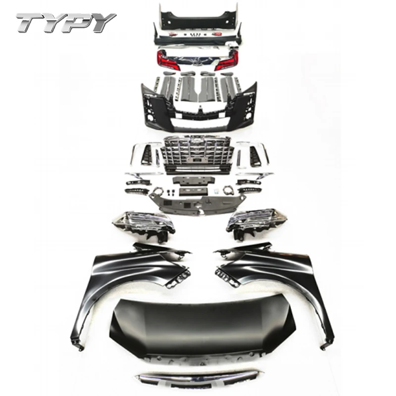 Car-Modified-Body-kits-Bodykit-For-Toyota-Vellfire-Upgrade-to-Alphard ...