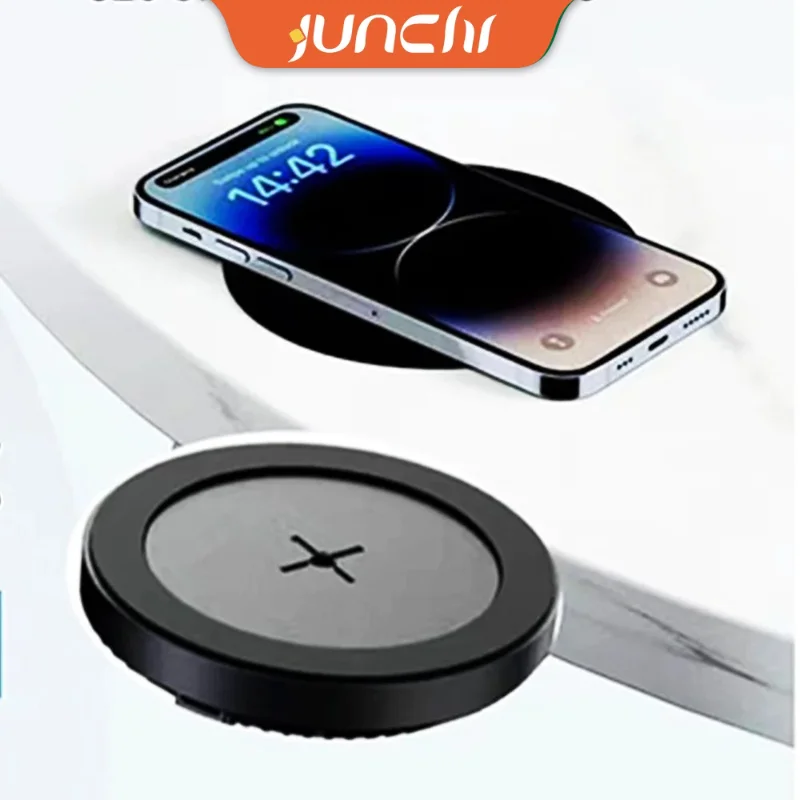 Long-Distance-Hidden-Wireless-Charger-40MM-Built-in-Under-Desktop ...