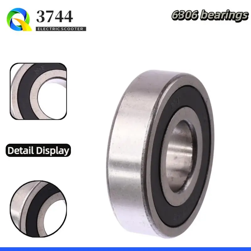 6306RS Deep Groove Ball Bearing (30x72x19mm): Premium 6306-2RS Model ...